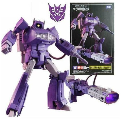 Transformers Masterpiece MP-29 Shockwave Destron Laserwave Takara Tomy C4 | Shopee Thailand