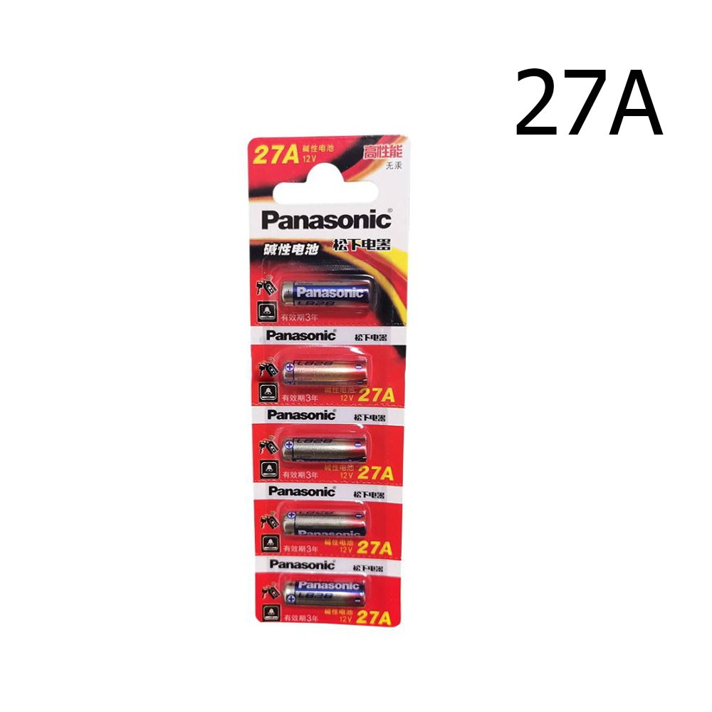 Cell battery 27A A27 12V ถ่าน Panasonic ถ่านกริ่งไร้สาย รีโมตรถยนต์ (1 ...