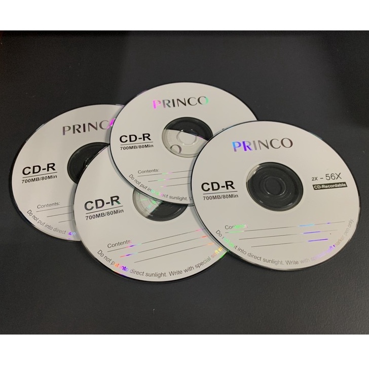 แผ่น CD-R 700 MB พริ้นโก้แท้100% CD แผ่นซีดี ซีดีอาร์ CD-R | Shopee ...