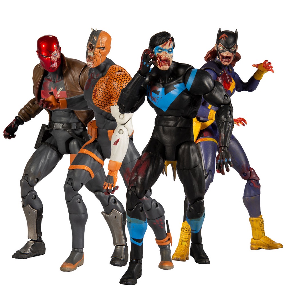 Unkillables Red Hood/Deathstroke&DCeased Nightwing/Batgirl Bundle(4)7 ...