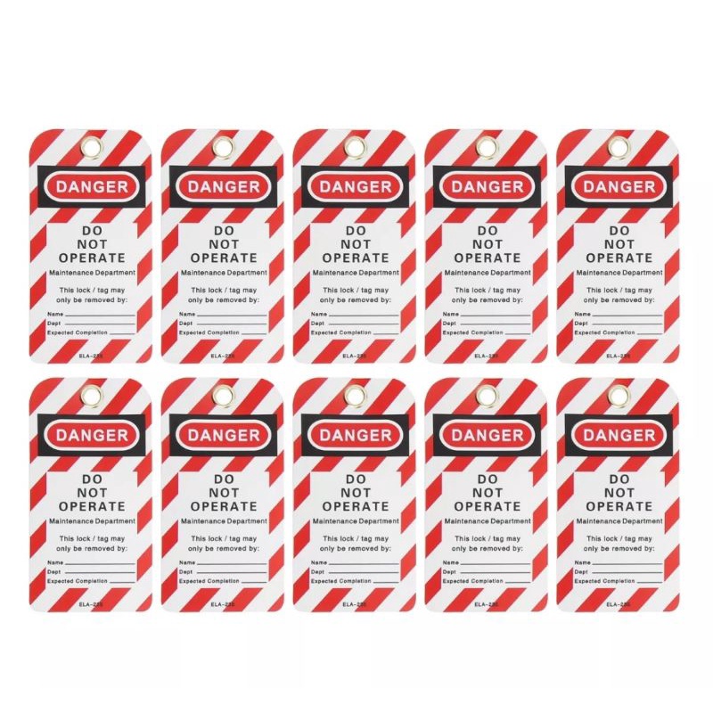 ป้ายเตือน Danger LOTO งานเซฟตี้( Do not operate)(1ชิ้น) (จัดส่งทันที ...