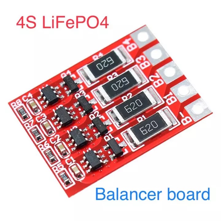 4S บอร์ดบาลานซ์ ลิเธียมฟอสเฟต Balancer Balance Board 4s 3.2v 12V 58mA ...