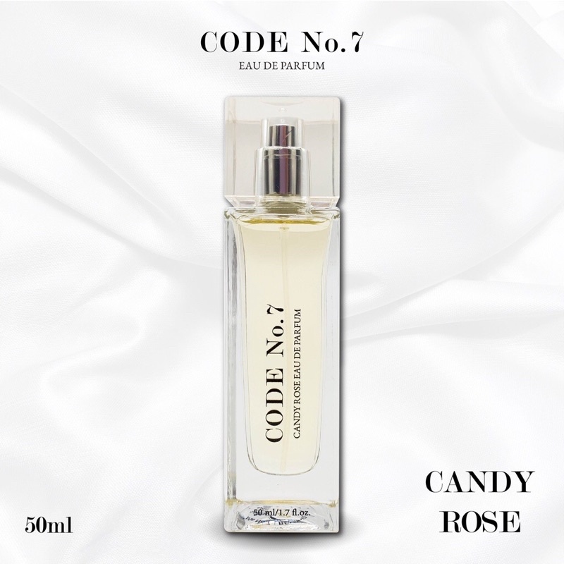 Code No.7 น้ำหอม Eau De Parfum (EDP) กลิ่น Candy Rose ขนาด 50 ml. Candy Rose : หวานซ่อนเปรี้ยว ...