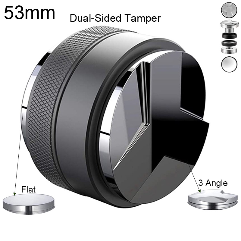 ฐานสเตนเลส 304 3 หัวคู่ 51 53 58 มม. สําหรับกรองผงกาแฟ 3 ชิ้น ต่อชุด | Shopee Thailand