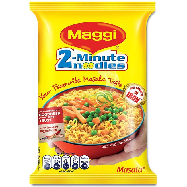 Indian Maggie Noodles Masala 2-Minute | Shopee Thailand