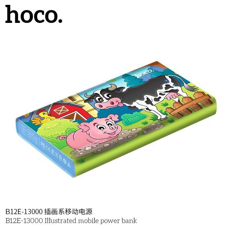 รวมแบตสำรอง HOCO รุ่น B12E ลายน่ารักๆๆ ความจุ 13000 mAh (HOCO แท้) มี ...