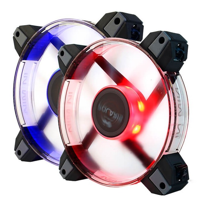 CASE FAN (พัดลมเคส) IN WIN Polaris RGB Twin Pack 120mm (2pcs/set ...