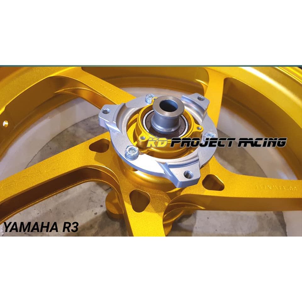 ล้อ RCB Forged Rim หน้า 2.75 หลัง 4.00 ขอบ 17 นิ้ว สำหรับ YAMAHA R3 ตรง ...