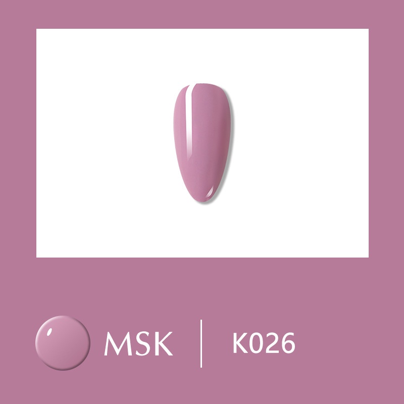 พร้อมส่ง⚡สีเจล ยาทาเล็บเจล MSK ขวดเขียว 7.3ml ของแท้ สีเจลทาเล็บ สีทาเล็บ สุขภาพดี สีนู้ด ยาทา ...