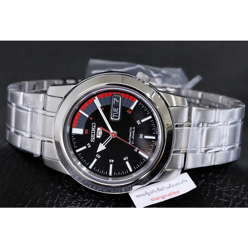 นาฬิกาข้อมือ Seiko 5 Automatic รุ่น SNKK31K / SNKK31K1 | Shopee Thailand