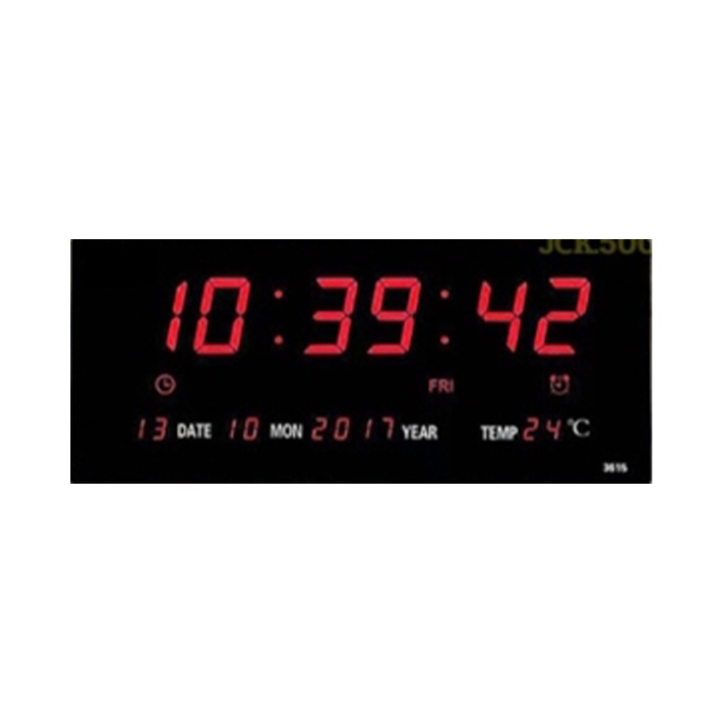 Bring2 Home นาฬิกาดิจิตอล LED DIGITAL CLOCK รุ่น 3615 สามารถติดตั้งแบบ ...