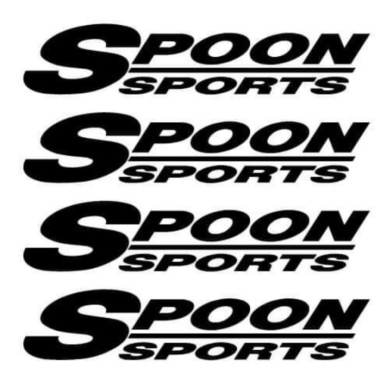 สติ๊กเกอร์ล้อ Spoon sports สะท้อนแสง | Shopee Thailand