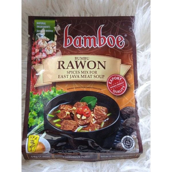 🍲Bumbu instant BAMBOE Gule Rendang Rawon Indonesia 🇮🇩 INDONESIAN ...