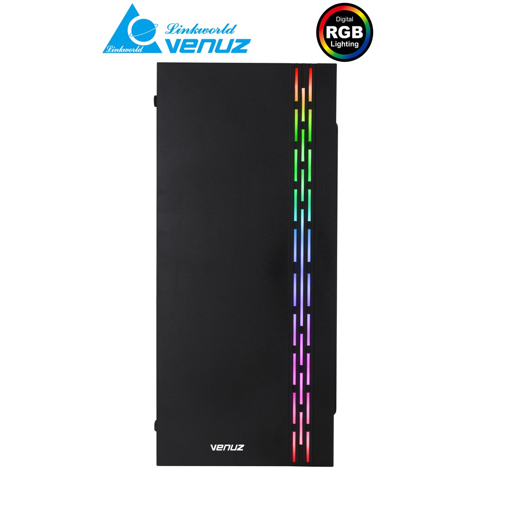 VENUZ ATX Computer Case VC1918ไฟ RGB ประกัน 1ปี VC1917A/1918A/1919Aแถม ...