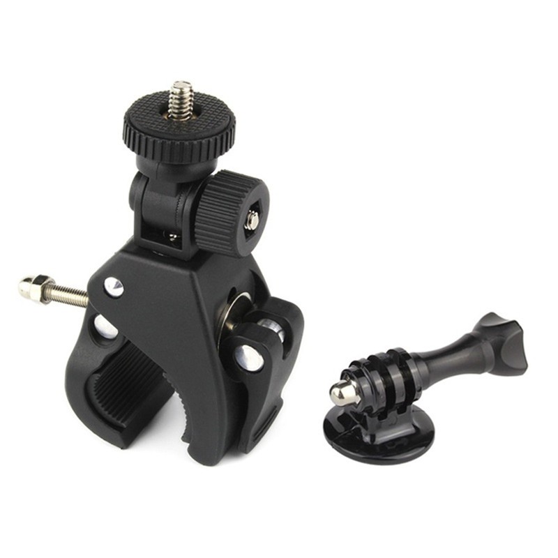 GoPro Bike Handlebar Mount with Tripod Adapter Motorcycle Mount Holder ...