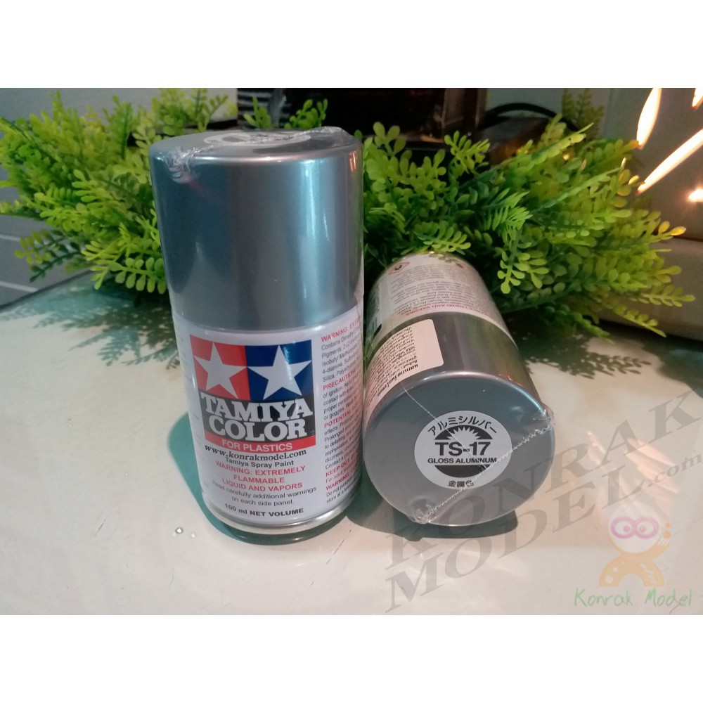 สีสเปย์ Tamiya TS-17 ALUMINUM SILVER 100ML | Shopee Thailand