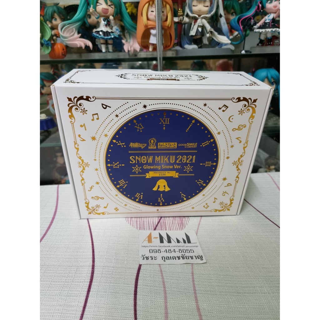 Nendoroid 1539 Snow Miku 2021 Glowing Snow Ver. | Shopee Thailand