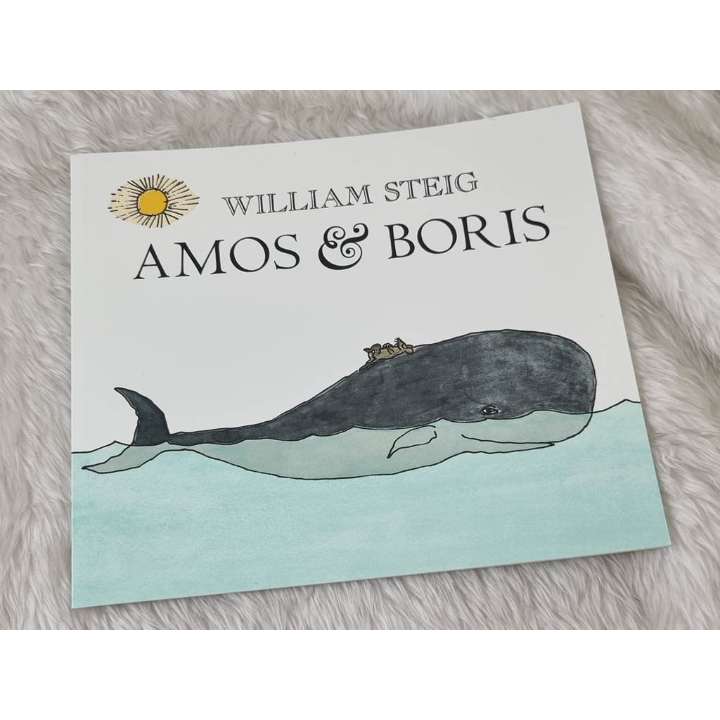 Amos & Boris by William Steig ปกอ่อน หนังสือรางวัล พร้อมส่ง ของแท้ ใหม่ ...