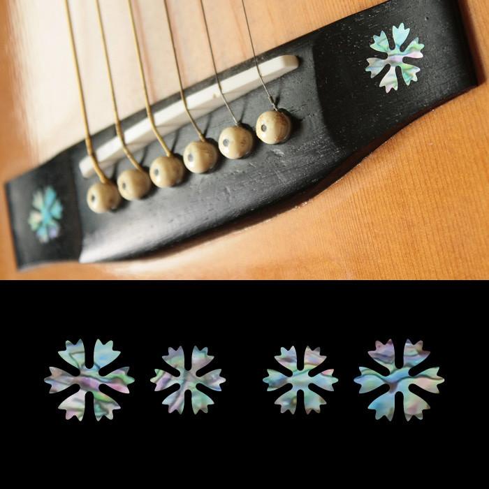 Guitar Bridge Snowflakes Inlay Sticker | Shopee Thailand