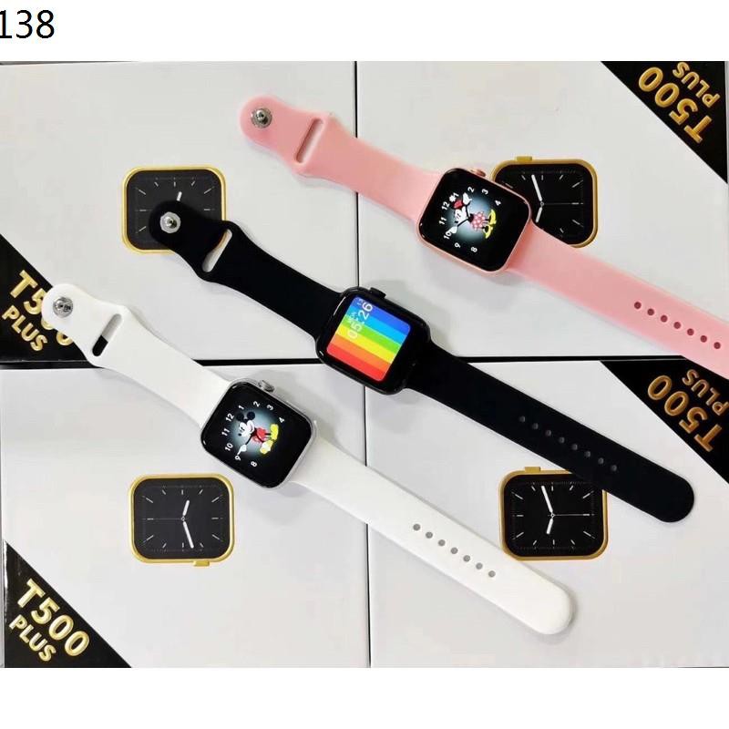 smart watch T500plus ตัวใหม่ล่าสุดตั้งรูปโปรไฟล์ได้จอ44mm | Shopee Thailand