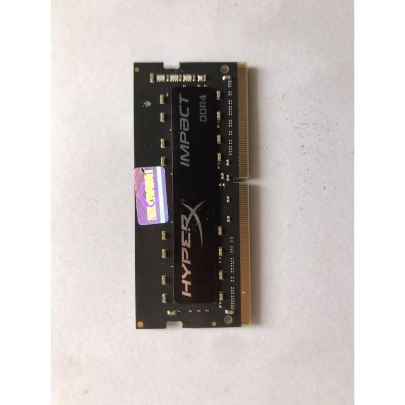 8GB (8GBx1) DDR4/2400 RAM NOTEBOOK (แรมโน้ตบุ๊ค) KINGSTON HyperX IMPACT (HX424S14IB2/8) | Shopee ...