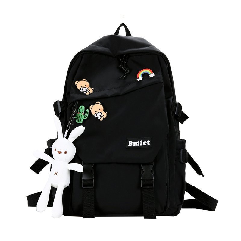 B0014 กระเป๋านักเรียนน่ารัก สไตล์เกาหลี ญี่ปุ่น สําหรับผู้หญิง | Shopee ...