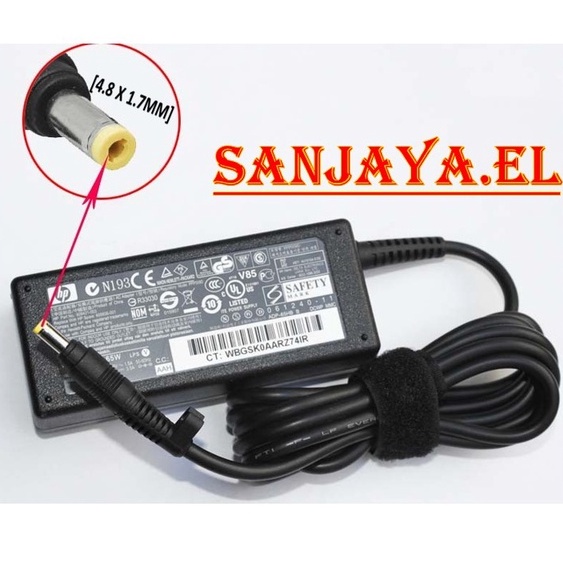 Original HP Compaq 18.5V 3.5A อะแดปเตอร์ Charger ปลั๊กมาตรฐาน 420 510 ...