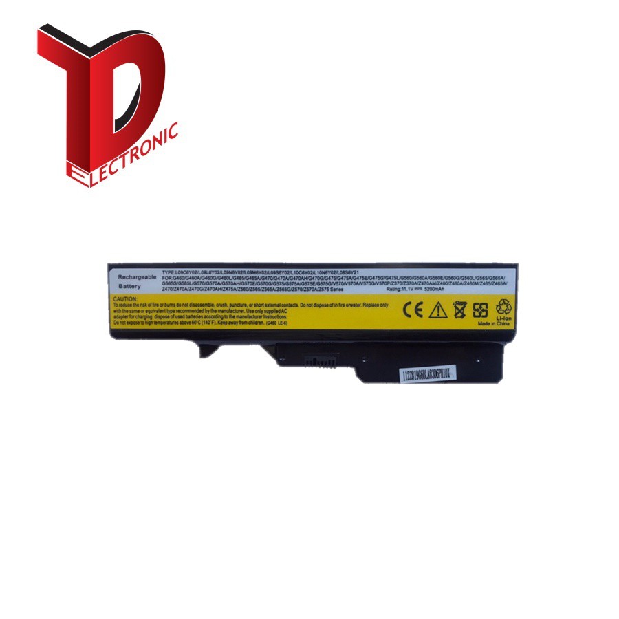 BATTERY: LENOVO G460/470 เทียบ OEM ใช้ได้กับรุ่น G460 G470 G570 G770 ...