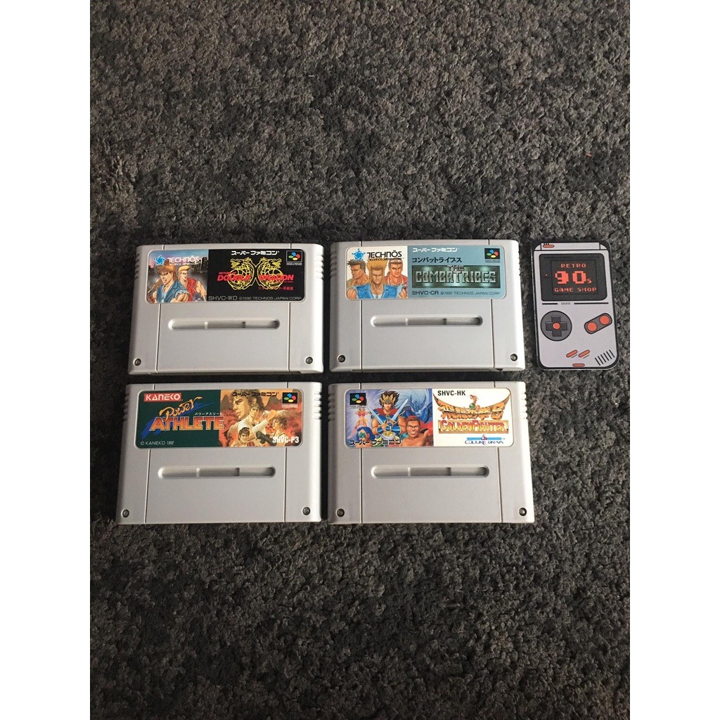 Nintendo Cartridge Super Famicom Fighting Games Collection / Japan ...