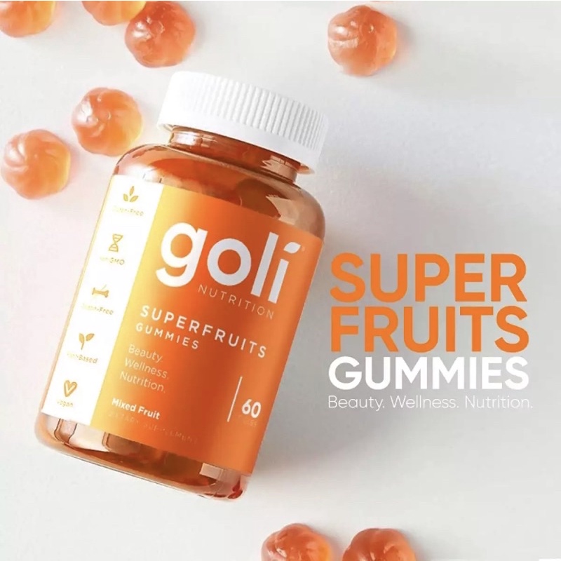 Goli Superfruits Gummies | Shopee Thailand
