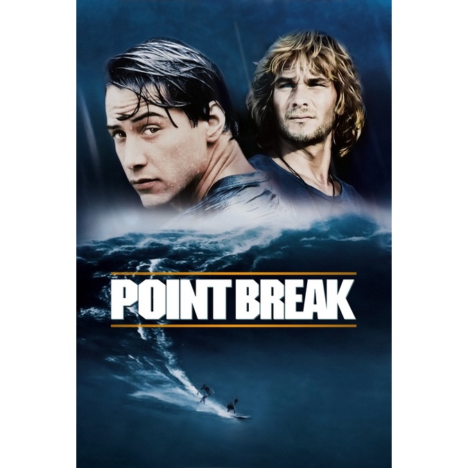 Point Break คลื่นบ้ากระแทกคลื่นบ้า 1991,2015 DVD Master พากย์ไทย | Shopee Thailand