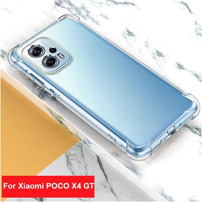 Poco X4 GT(พร้อมส่งในไทย)เคสTPUใสกันกระแทกแบบคลุมกล้องPoco X4 GT 5G ...