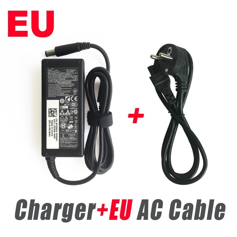 65W 19.5V 3.34A AC Adapter Battery Charger for Dell PA-12 Latitude 3330 ...