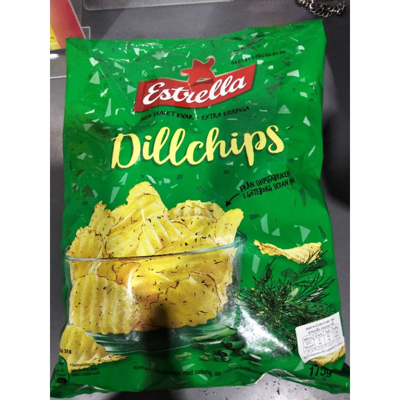 Estrella Dill Chips 175g | Shopee Thailand