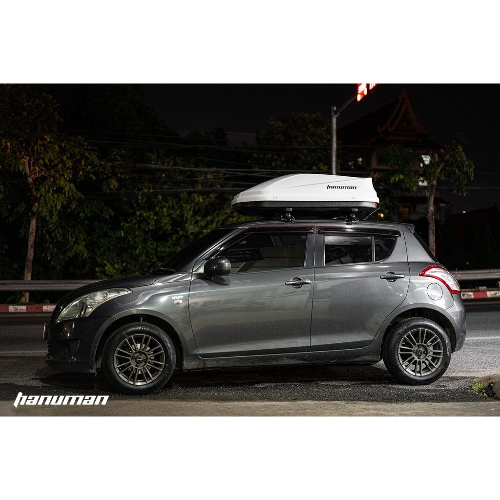 กล่องหลังคา Hanuman ขนาด 400L (Hanuman Roof Box) เฉพาะชุดกล่องหลังคา ...