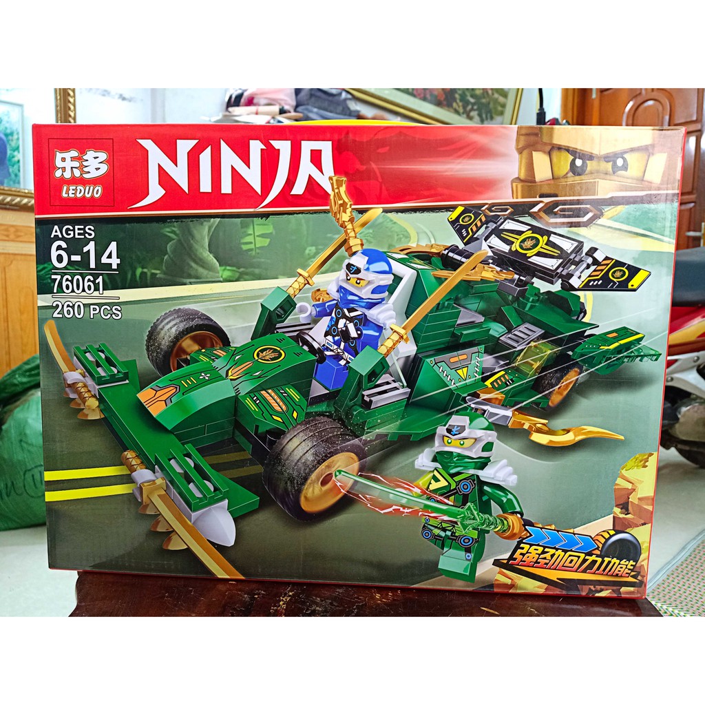 Lego Ninjago zimo 4013 76061 Dark Race Car Of Ninja Jungle Assault ...