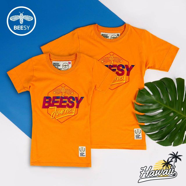 Beesy เสื้อยืด รุ่น Hawaii สีเหลือง | Shopee Thailand