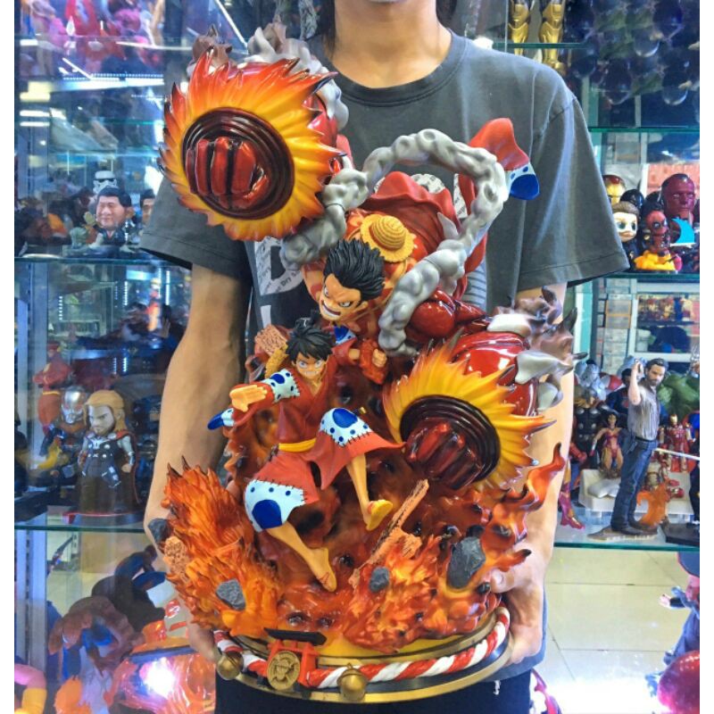 ลูฟี่วาโนะ ลูฟี่เกียร์4 เบาแมน ลูฟี่ตัวใหญ่ ใหญ่มาก 50cm. | Shopee Thailand