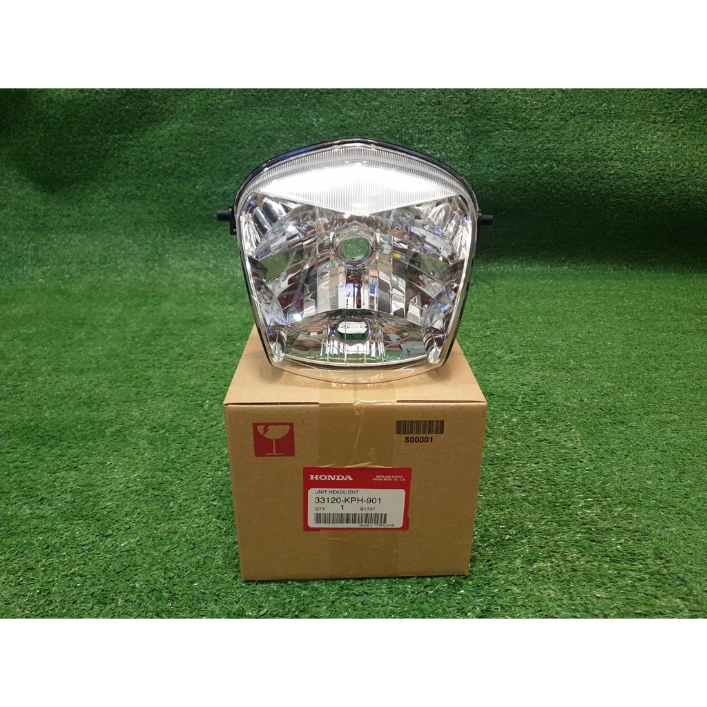 ไฟหน้าเวฟ125Sตัวเก่า (หัวเถิก) แท้เบิกศูนย์ Honda 33120-KPH-901 ...