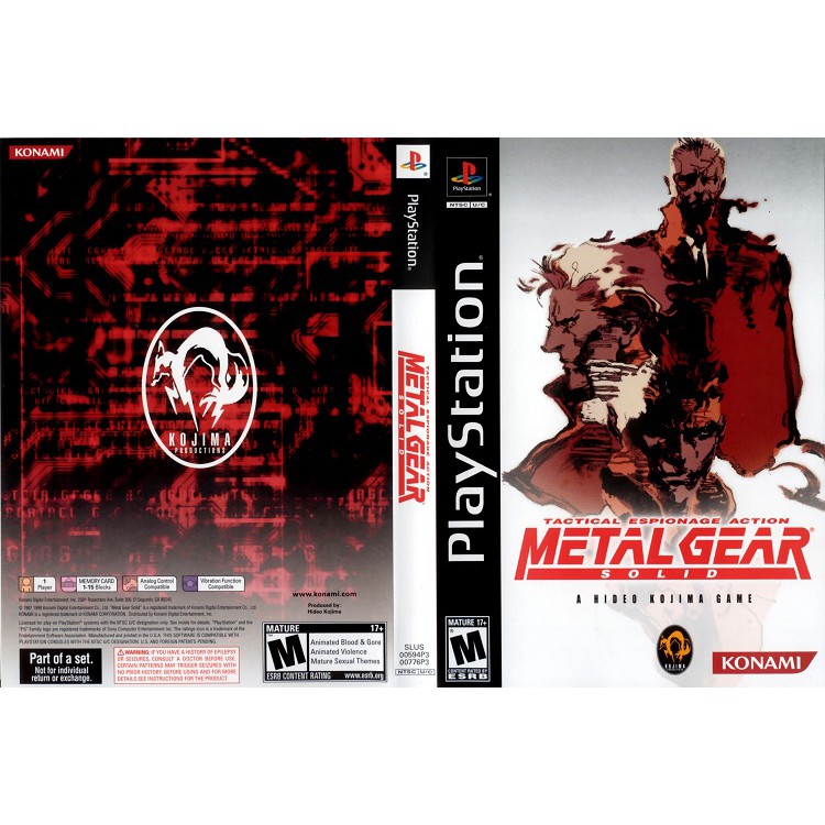 METAL GEAR SOLID THE ESSENTIAL COLLECTION VOL. 1 METAL GEAR SOLID 1 [US ...
