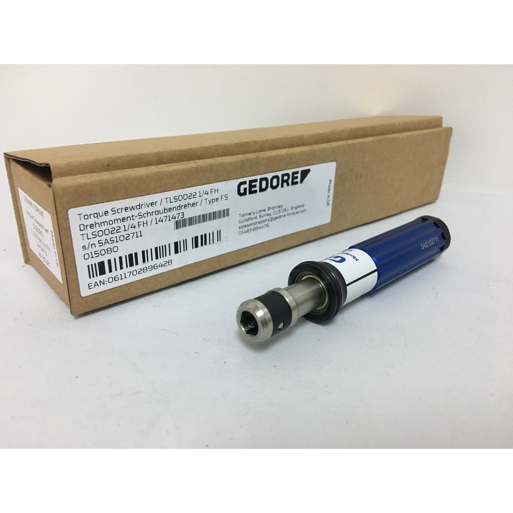 GEDORE Torque Screwdriver TLS0022 1/4 FH สินค้าใหม่ พร้อมส่ง ผลิตและ ...