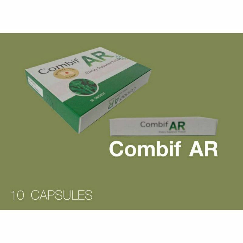 คอมบิฟ-เออาร์(combif-AR)โปหรไบโอติก10เม็ดจำนวน3กล่อง | Shopee Thailand