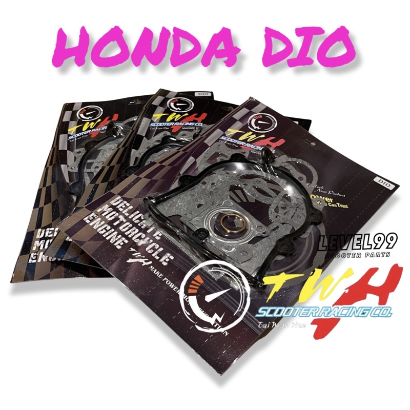 ปะเก็นเครื่องTWH Honda Dio ครบจุด พร้อมยางรอแค้งหลัง | Shopee Thailand