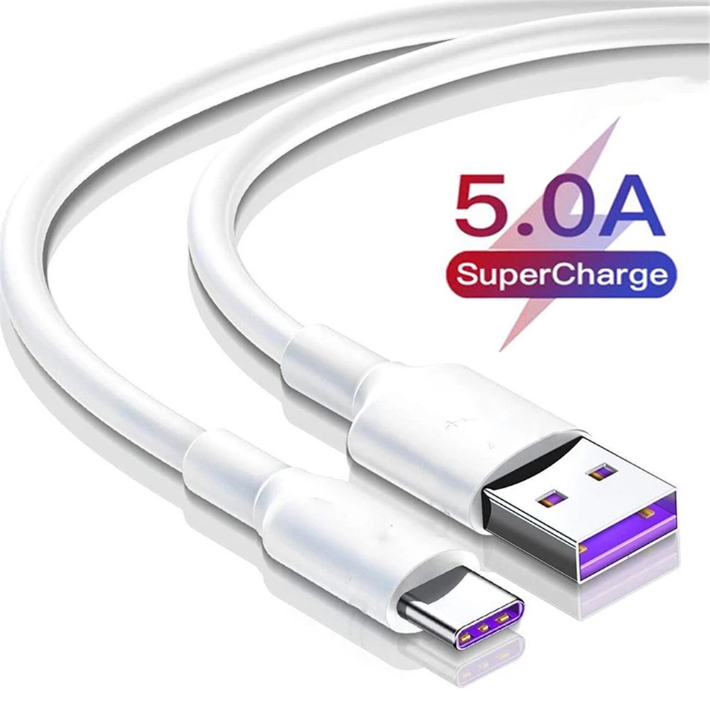 สายชาร์จ 5A Type C Supercharge 40Wชาร์จUSB-Cสำหรับสายโทรศัพท์สายไฟ | Shopee Thailand