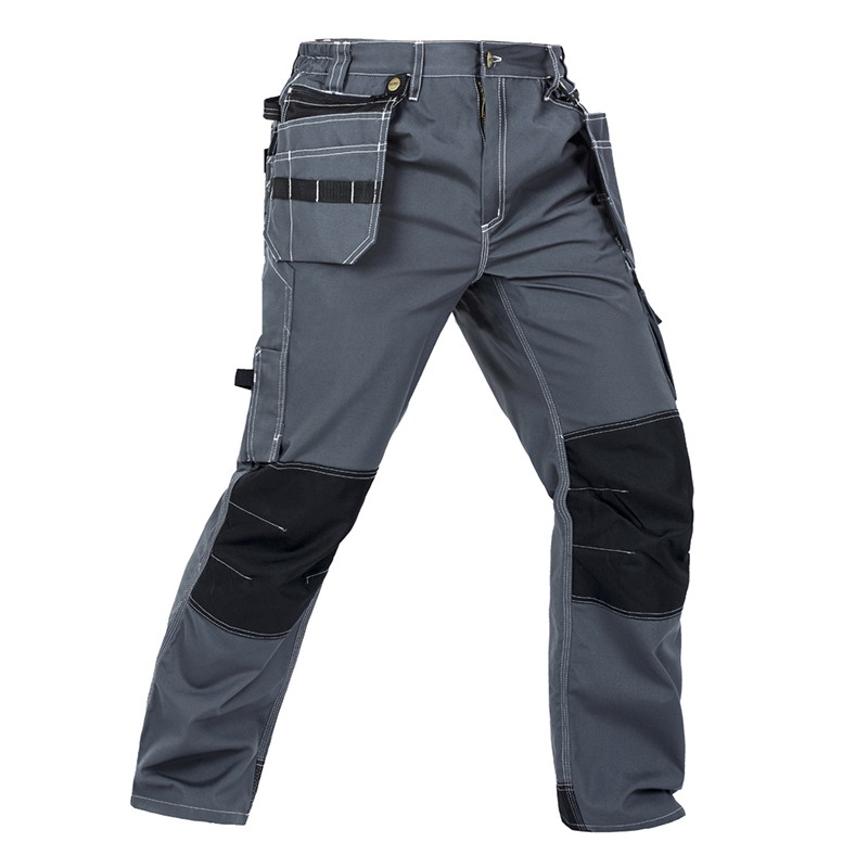 Craftsman Hammer Mens Work Pants Multi Pockets Cargo Work Pants ทนทาน ...