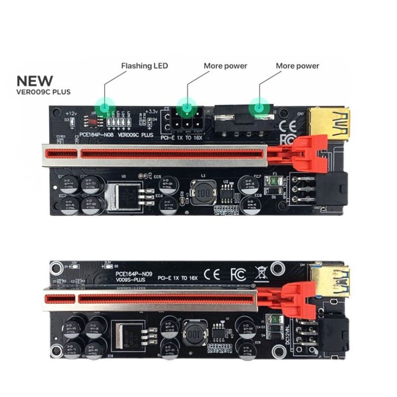 ไรเซอร์ Riser V.009S V.010S V.012PRO 8-10Capacitor LED อายุการใช้งานยาว ...