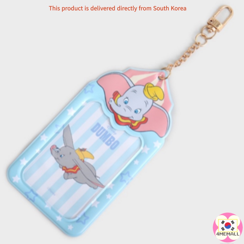 [Daiso Korea] Disney Dumbo Marie Keyring Photo Card Case Key Ring Photo ...
