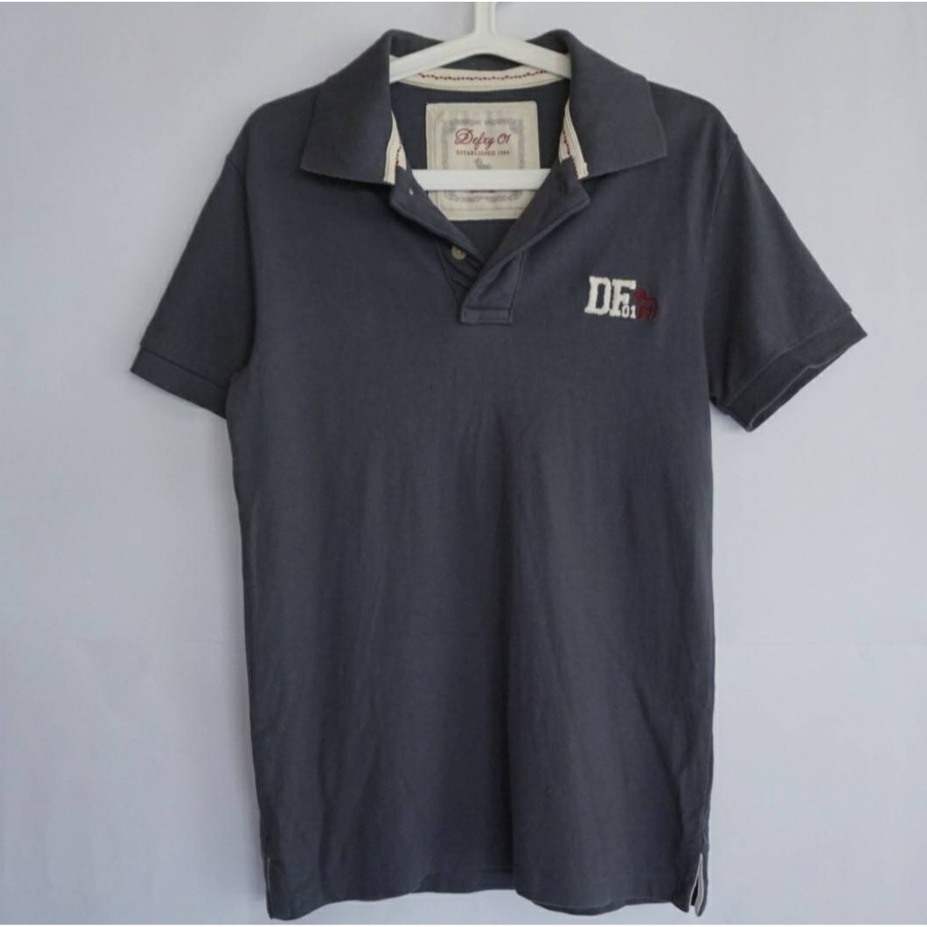 DEFRY 01 เสื้อโปโลแขนสั้น (มือสอง) | Shopee Thailand