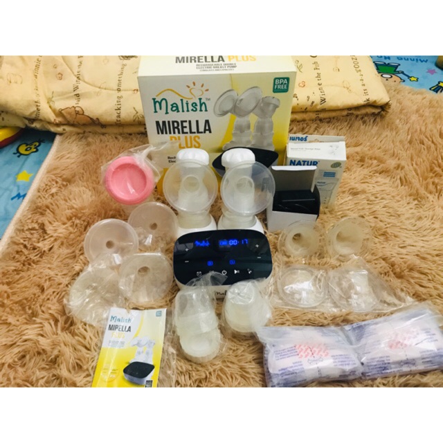 เครื่องปั๊มนม Malish รุ่น Mirella Plus | Shopee Thailand