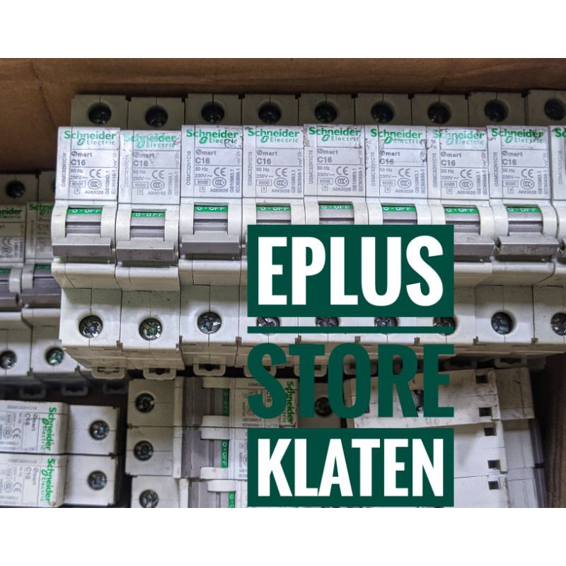 SCHNEIDER MCB shner C16 เดิมใช้ 16A เซอร์กิตเบรกเกอร์ขนาดเล็ก 16C ...